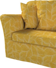 Potah na pohovku IKEA  Tomelilla rozkládací barva žlutá látka pletený vzor, vzorované