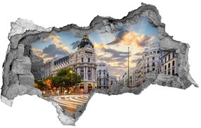 Wallmuralia Fototapeta díra na zeď Madrid Španělsko 95x73 cm