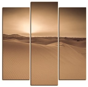 Obraz na plátně - Pouště Sahara - čtverec 3131FC (105x105 cm)