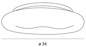 MAXLIGHT C0233 - LED Stropní svítidlo DUO LED/10W/230V pr. 34 cm bílá