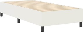 Rám platformy Krémová 80 x 200 cm Žebrovaná látka 3337379
