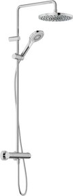 Kludi - Sprchový set s termostatem, průměr 25 cm, 3 proudy, chrom 6906705-81