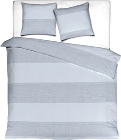 XXXLutz POVLEČENÍ satén pastelově modrá, šedomodrá 140/200 cm MISTRAL - Povlečení - 003591061401