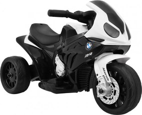 Ramiz BMW S1000 RR Mini dětská motorka na baterie černá + 3 kolečka + zvuky + LED