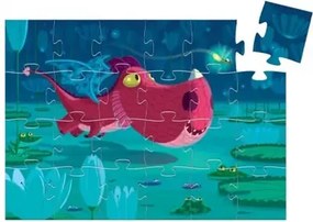 DJECO Puzzle Dráček Edmond / 24 dílků / 42 x 30 cm