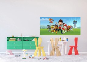 Dětská vliesová fototapeta na zed' Tlapková Patrola Vyráží na Pomoc | 170 x 75 cm | DFTDNH5527