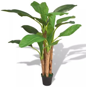 Umělá rostlina banánovník s květináčem 175 cm zelený,  244455 HangarStore.cz
