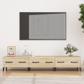 TV skříňka dub sonoma 150 x 34,5 x 30 cm kompozitní dřevo - Default Title