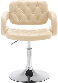 Židle Dublin lounger - Krémová