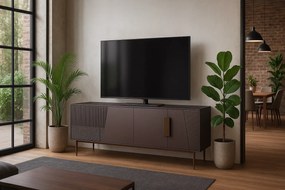 TV stolek Stilig ST101B 200 cm grafit/zlatý