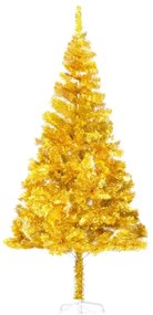 Umělý vánoční stromek se stojanem zlatý 210 cm PET,  321011 HangarStore.cz