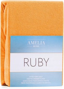 Ameliahome Ruby Prostěradlo Klasický Styl Ma -220-240x220- Oranžová