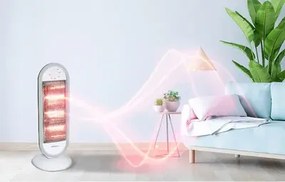 Orava HO-83 šedá / Halogenový ohřívač / 1200W / 3 stupně