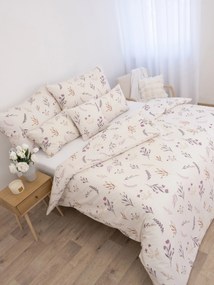 MK Lůžkoviny Bavlněné povlečení Renforcé – Chloe béžová