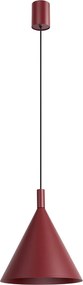 Sollux Lighting Závěsné svítidlo NOX 25 bordó