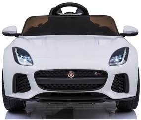 Elektrické autíčko Jaguar F-Type bílé