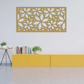 Geometrický obraz květiny – moderní nástěnná dekorace do obývacího pokoje | SENTOP PR0279