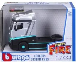 Bburago Haulers custom cabs Kamion M-B Actros Gigaspace stříbrná / 1:4