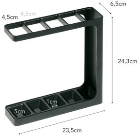 Stojan na deštníky Grind 7931 | černý