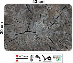 PokojovaDekorace.cz, Prostírání - 090, Imitace dřeva, 43x30cm