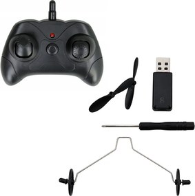 LEAN Toys Dálkově ovládané letadlo z pěnového materiálu RC Cessna 182 2,4 GHz