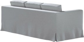 Potah na pohovku IKEA  Karlanda 3-místná nerozkládací, dlouhý barva šedá látka sametová