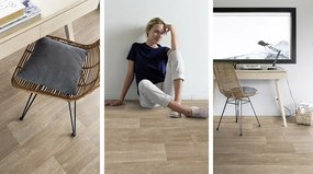 PVC podlaha - lino Gerflor TEXLINE 1887 Hudson Blond ŠÍŘKA: 3 m