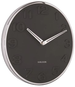Designové nástěnné hodiny 5759BK Karlsson 30cm