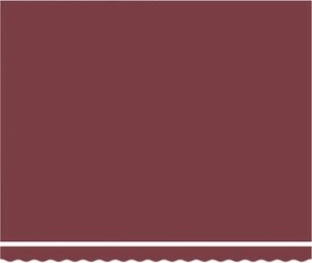 Ručně zatahovací markýza burgundská 400 x 300 cm 3215320