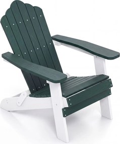 Costway Skládací židle Adirondack odolná proti