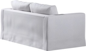 Potah na pohovku IKEA  Karlstad 2-místná , nerozkládací, dlouhý barva šedá látka pletený vzor