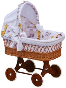 Košík pro miminko s nebesy Scarlett Nebula - béžová