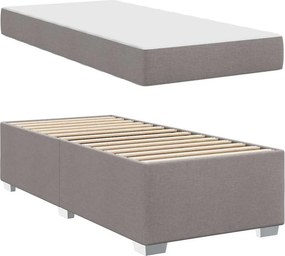 Rám postele Taupe 90 x 190 cm textil 3399156
