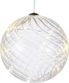 Světelná LED dekorace Sirius Wave Ball, Ø 13 cm