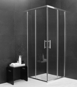 Sprchový kout MAXMAX MEXEN RIO transparent - 90x90 cm, 860-090-090-01-00