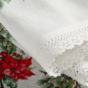 VÁNOČNÍ BĚHOUN NA STŮL XMAS5 40X140 CM VZOROVANÝ