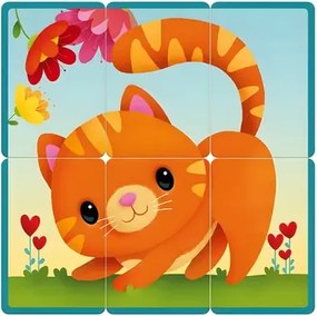 JANOD Karetní hra Párty puzzle / 36 karet / od 3 let
