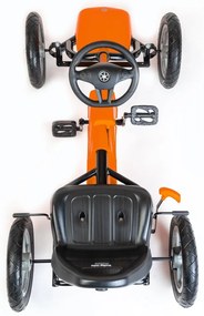 Dětská šlapací motokára Go-kart Baby Mix Buggy červená