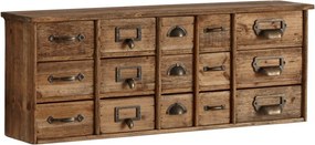 Závěsná komoda z borovicového dřeva ve světle přírodní barvě 67x25x14 cm Klas – Ellos Home