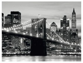 Fototapeta čtyřdílná - Most v noci