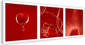 Gario Obraz na plátně Rajčatová mánie Rozměry: 90 x 30 cm