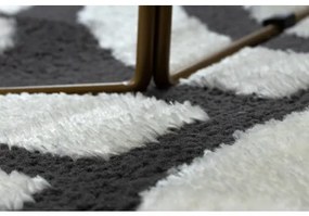 Moderní koberec MODE 8629 mušle krémová / černá velikost 180x270 cm | krásné koberce cz