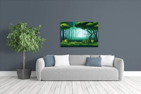 Malvis ® Obraz - Pohádkový les Velikost: 90x60 cm