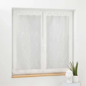 Bílé voálové záclony v sadě 2 ks 60x90 cm Galactee – douceur d'intérieur