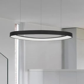 LED lustr Esteva 65 černé