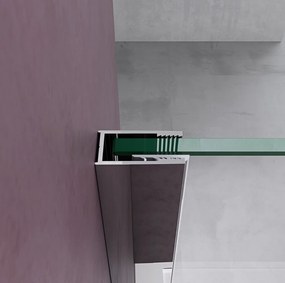 design sprchový kout WALK-IN box BREMEN - Chrome SIDE 50-160cm