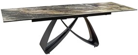 Roztahovací keramický stůl Bayarmaa 180-220-260 cm taupe