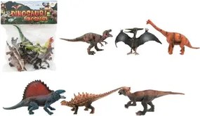 TEDDIES Dinosauři / Figurky / Plast / 6 ks / 14-19 cm / od 3 let
