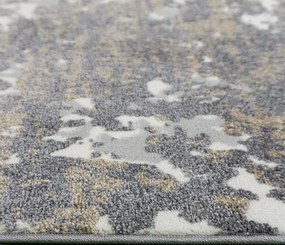 BE Koberec Siesta 1150 BEIGE GREY - šedý obdélníkový Rozměr: 50x80 cm