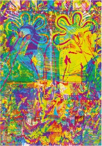 Šimon Dub | Oasis #1 Rám: Černý, Velikost: 100 x 70 cm